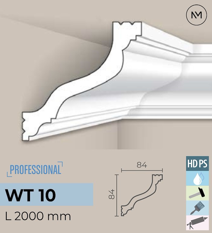 Plafonska lajsna WT 10