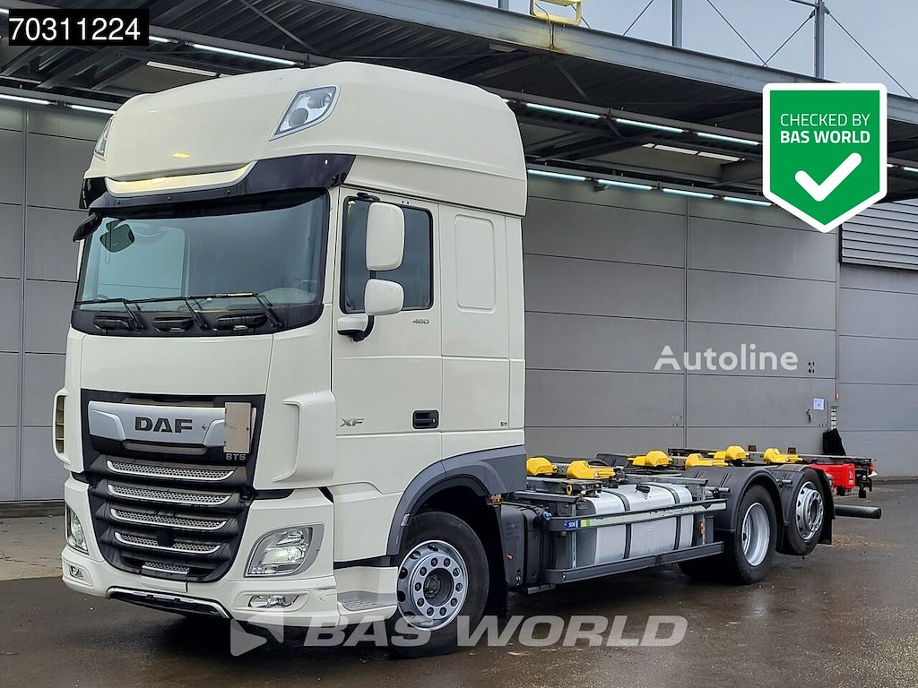DAF XF 480 6X2 BDF FAN SSC Automatic Retarder Euro 6 vozilo za prevoz kontejnera