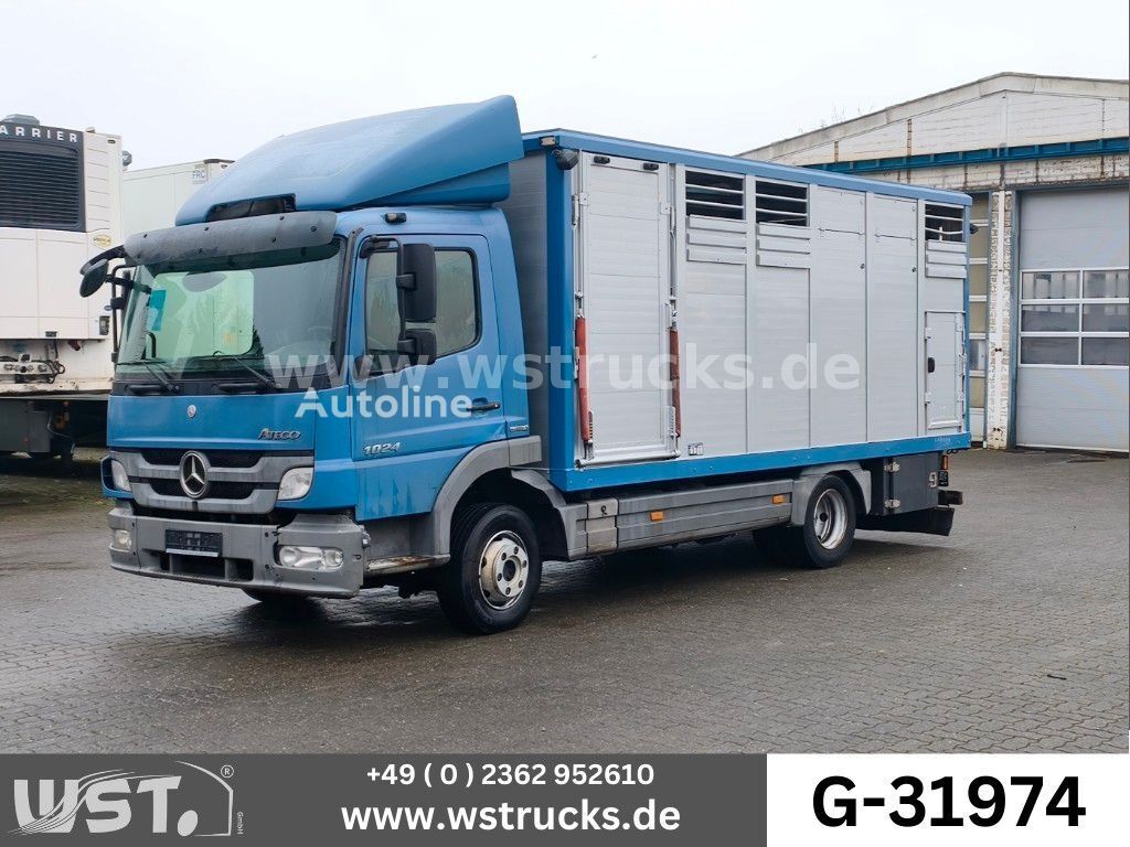 Mercedes-Benz Atego 1024 4x2 Menke-Janzen kamion za prevoz stoke