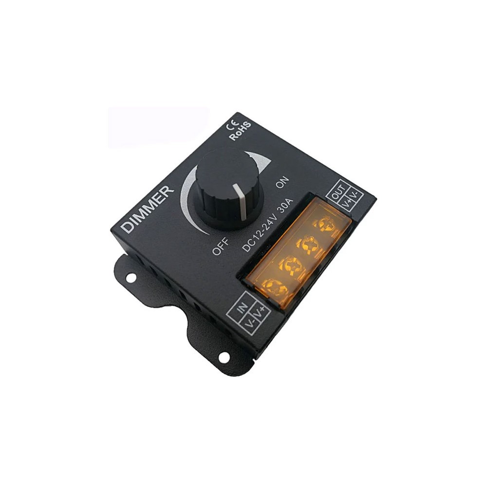LED dimer 1x30A, 12/24VDC
