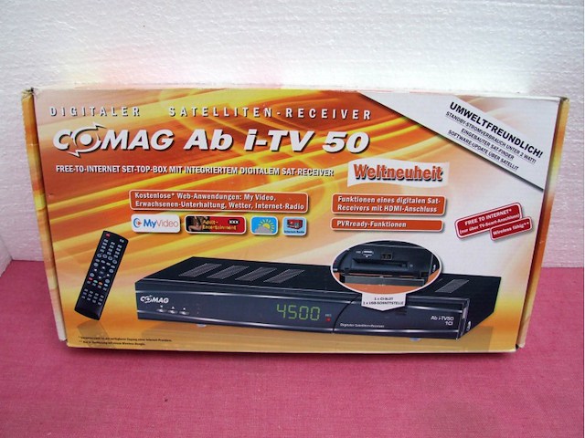 Comag Ab i-TV 50 digitalni SAT risiver FULL oprema+GARA