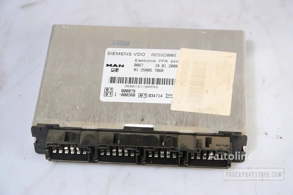 MAN ECU FFR4 81258057068 upravljačka jedinica za kamiona