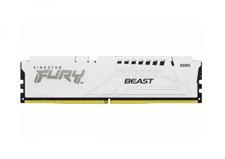 RAM DDR5 Kingston 16GB 5200MHz Fury Beast White KF552C40BW-16