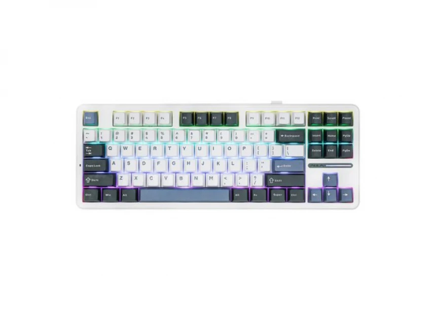Tastatura Aula F87 W/B mehanicka 2.4GHz/USB-C/BT5.0