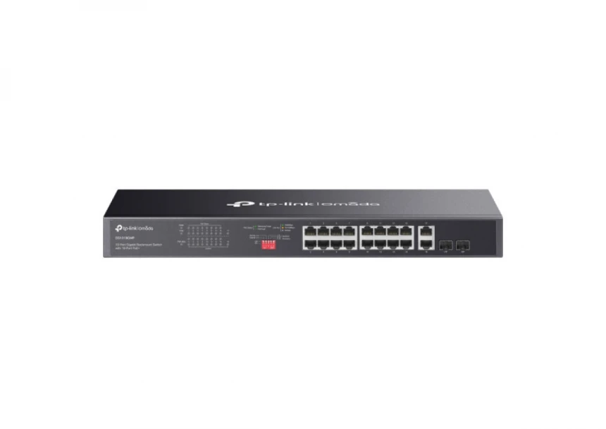 LAN Switch TP-Link DS1018GMP 18x1G/16PoE/250W/Smart/RM