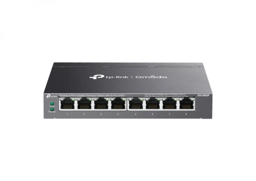 LAN Switch TP-Link DS108GP 8x1G PoE/65W