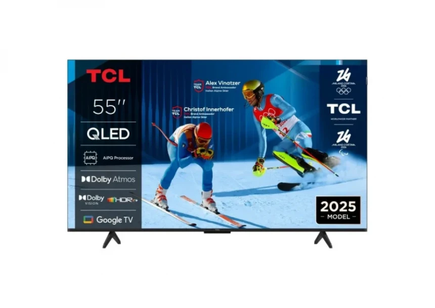 SMART QLED TV 55 TCL 55P7K 3840x2160/4K/UHD/60Hz/DVB-T2/C/S2/Google TV