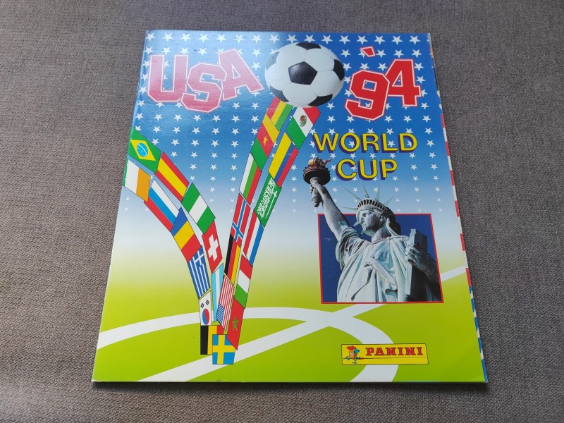 WC USA 1994 - PANINI PRAZAN ALBUM U ODLICNOM STANJU