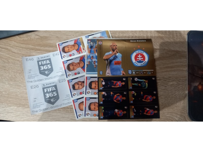 Panini FIFA 365: 2015-2016 extra E1-E60 RETKO
