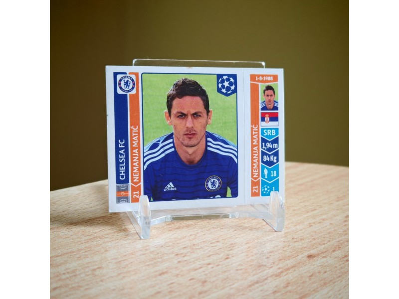 Nemanja MATIC slicica - Champions league 14-15