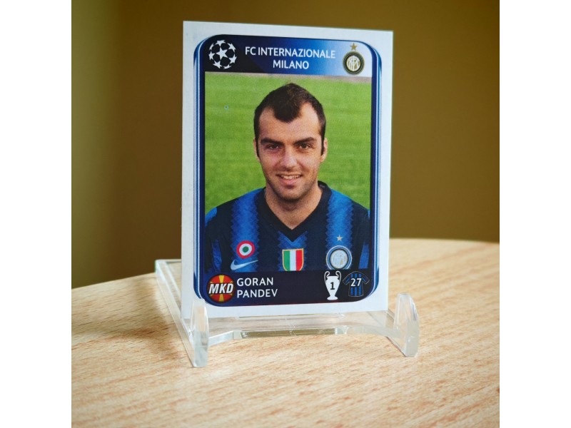 Goran PANDEV slicica - Champions league 10-11 Panini