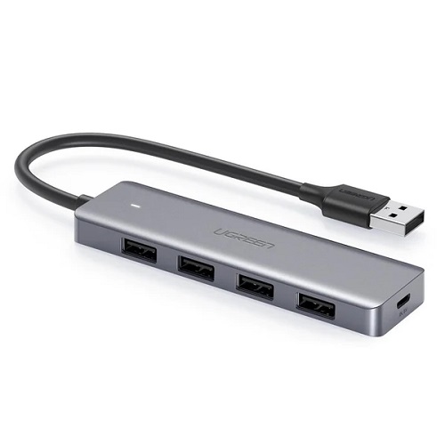 HUB 4-PORT USB 3.0 HUB USB-C SLIM CM219 CRNI UGREEN