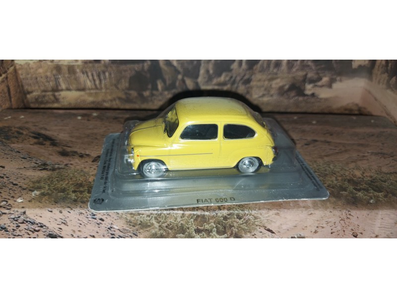 DeAgostini Fiat 600 D 1:43