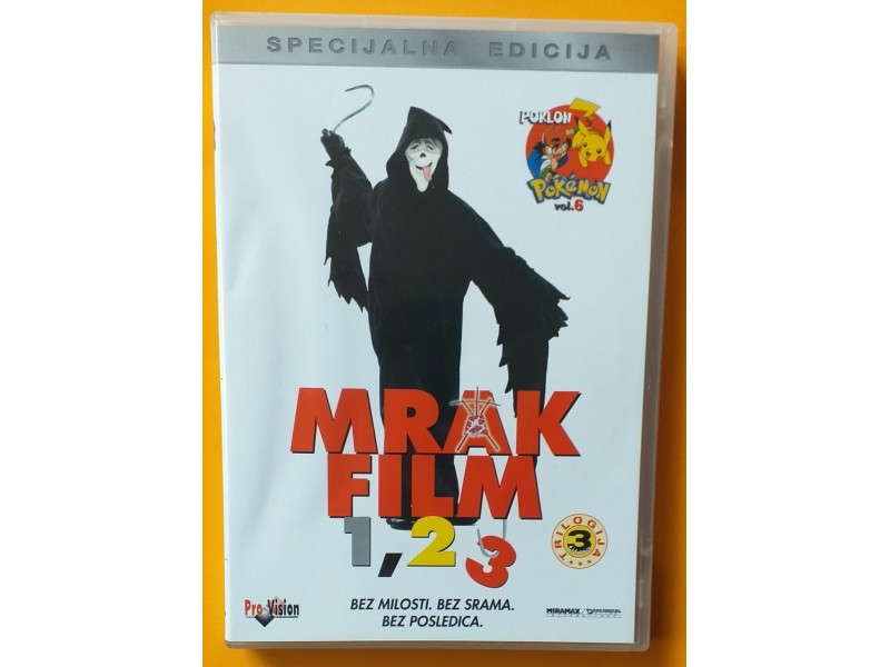 MRAK FILM 1, 2, 3 DVD