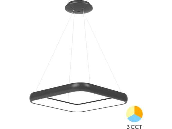 Braytron Led visilica Bry Bella MLP PD Kvadratna 46W 3u1 IP20 BH17-03981