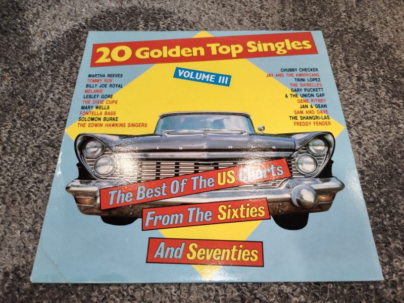 Various – 20 Golden Top Singles Volume III (1988)
