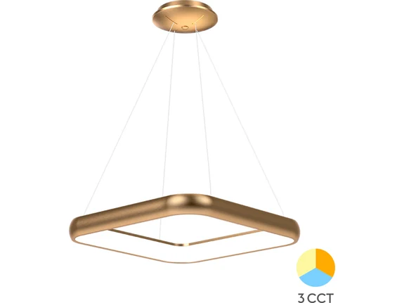 Braytron Led visilica Bry Bella MLP PD Kvadratna 46W 3u1 IP20 BH17-03986