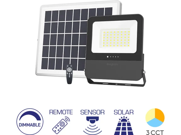 Braytron Solarni led reflektor Bry Solar PL 15W 3u1 Daljinski IP65 BT64-00681