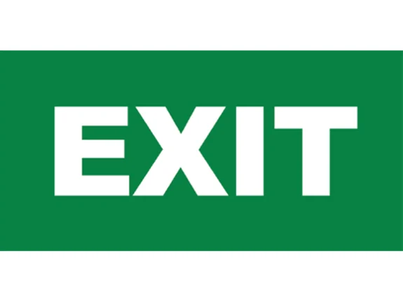 Braytron Bry Exit Znak izlaz pvc BC14-01304