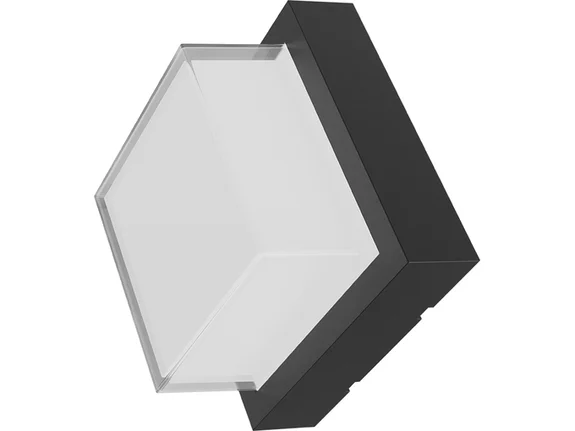 Braytron Zidna baštenska svetiljka Bry G2 Kvadratna 15W 3000K IP65 BG38-01301