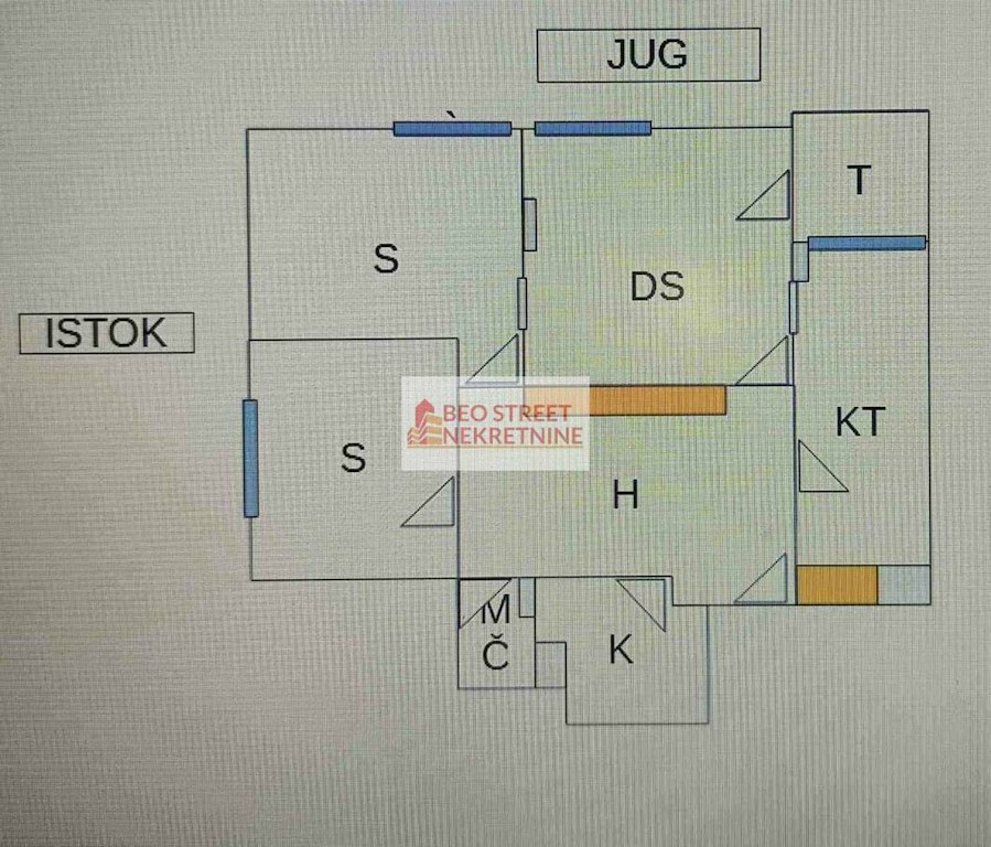 Trosoban stan, Beograd - Blok 30 | Prodaja · 76m² · 250.000€