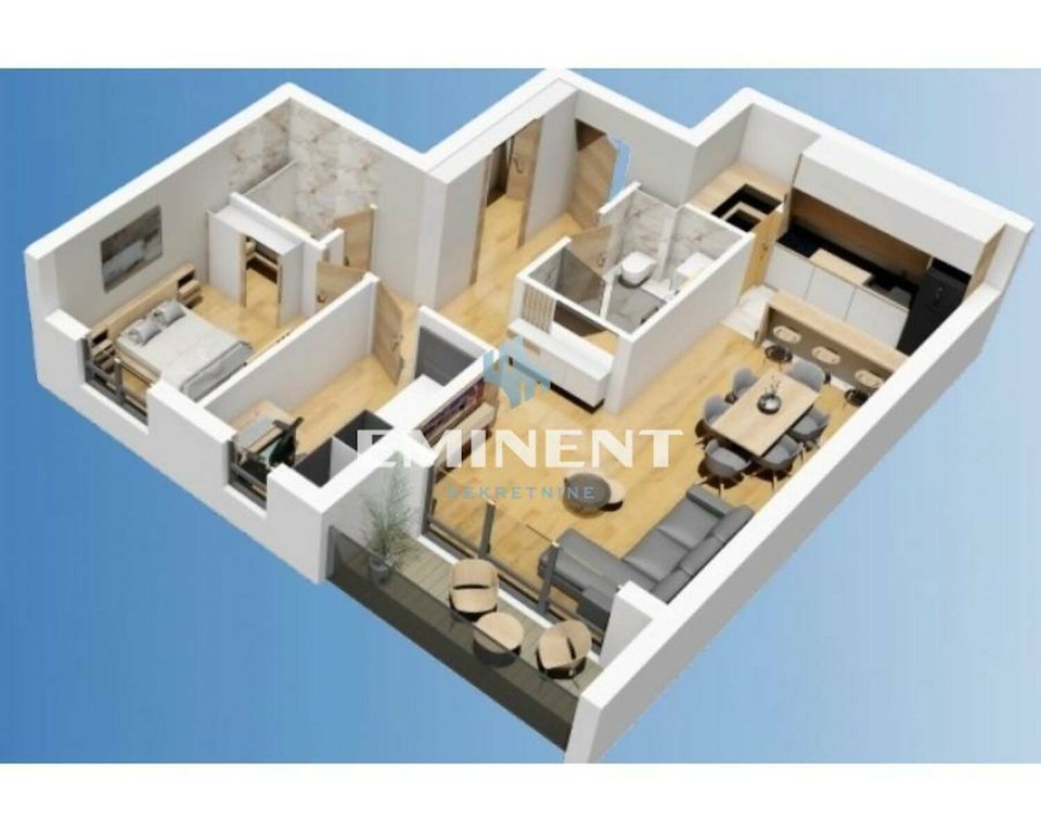 Trosoban stan, Beograd – Gornji Grad | Prodaja · 67m² · 201.000€