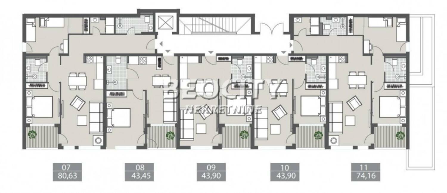 Dvosoban stan, Tivat - Centar | Prodaja · 44m² · 177.300€