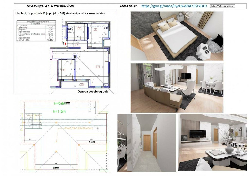 Dvoiposoban stan, Zlatibor | Prodaja · 79m² · 155.000€