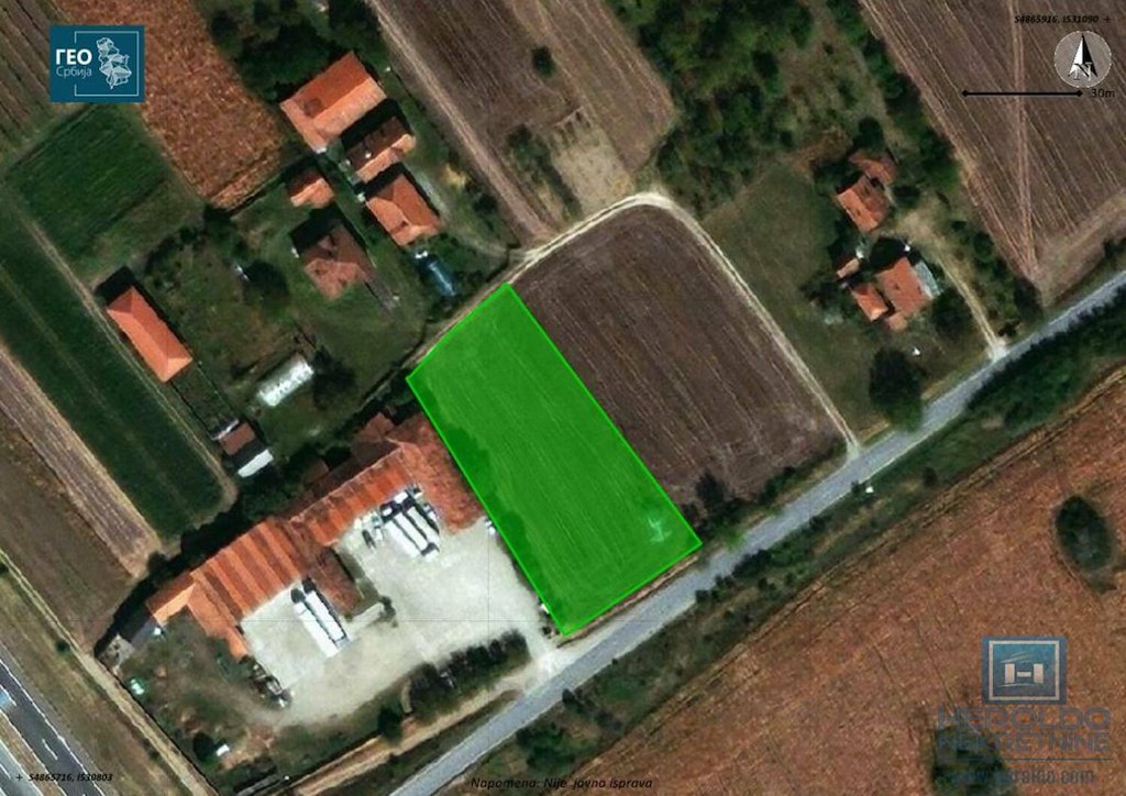 Plac, Ćuprija | Prodaja · 3300m² · 20.000€
