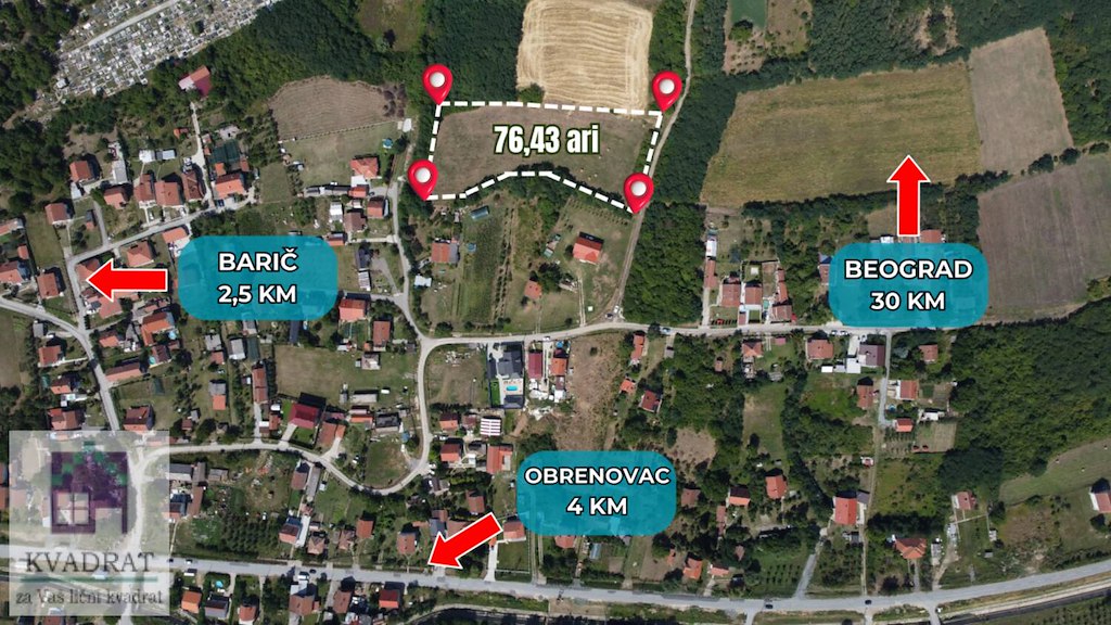 Plac, Beograd - Barič | Prodaja · 76.500€