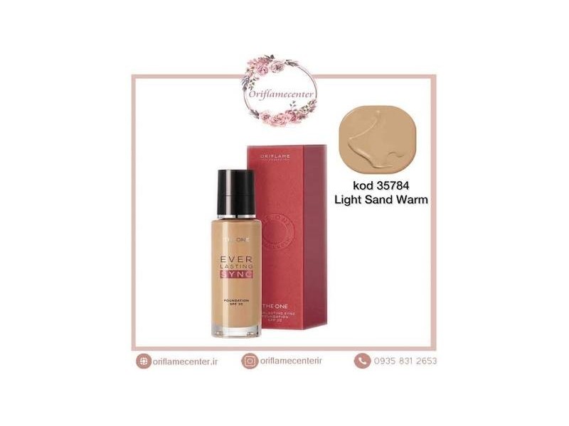 TheONEEverlasting Sync tečni puder-Light Sand Warm