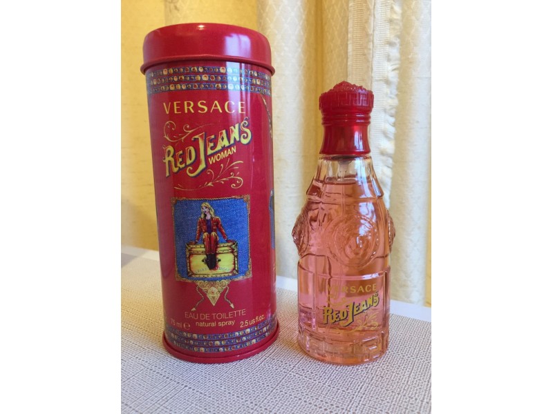 VERSACE RED JEANS ženski parfem 75ml ORIGINAL novo