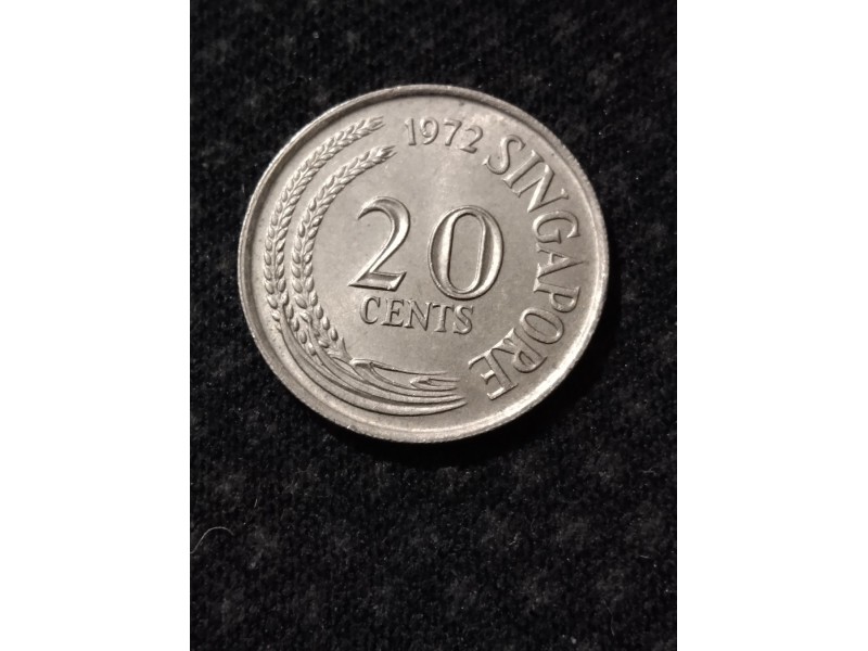 20 centi 1972 singapur