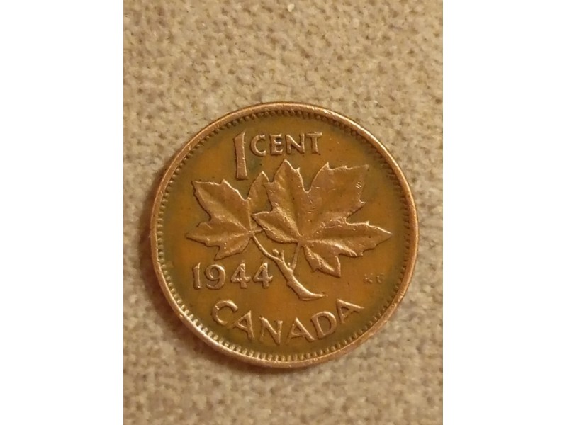 1 cent 1944g. King George.