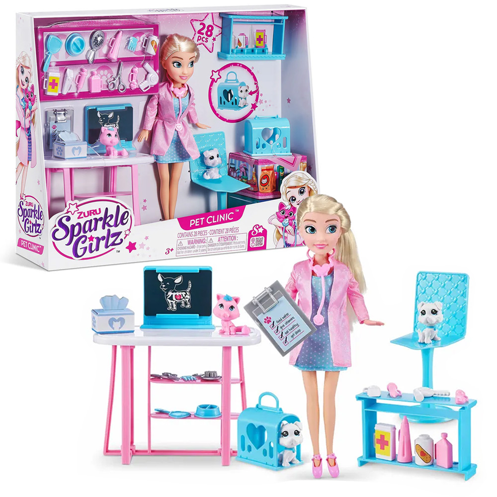 ZURU Sparkle Girlz Veterinar set sa lutkom