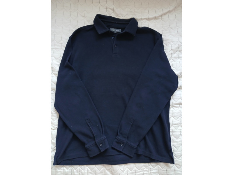 Marks&Spencer teget polo muski duks, XL