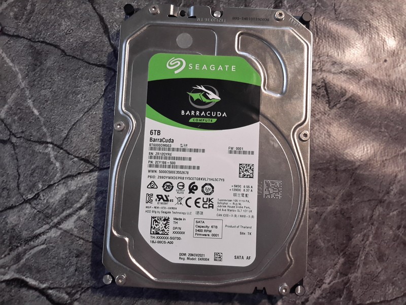 Hard disk sata 6tb