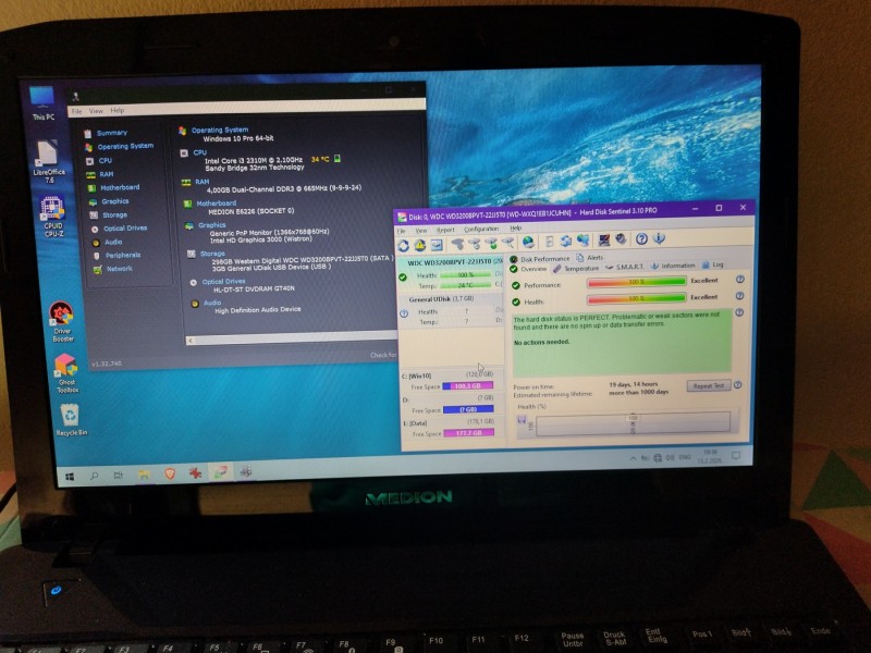 Medion Akoya E6226 15,6" Intel i3!