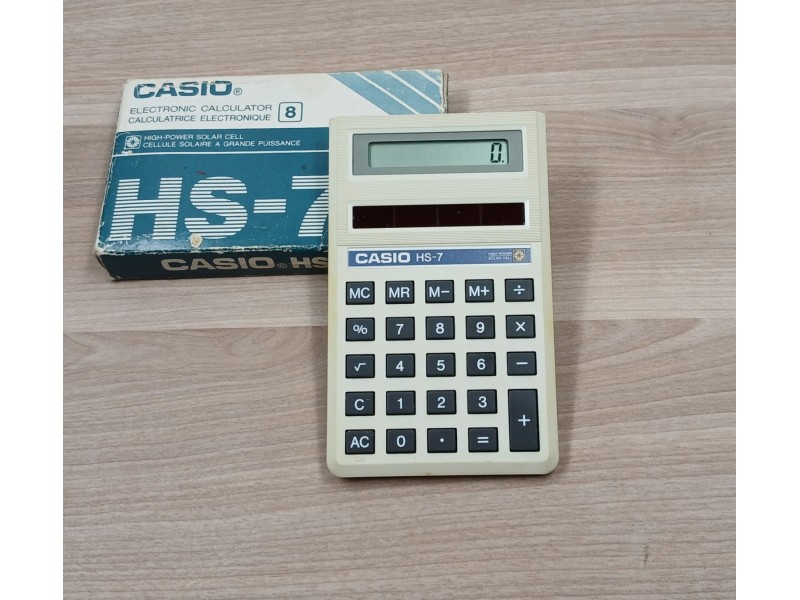 Vintage Digitron Casio HS-7 Korea