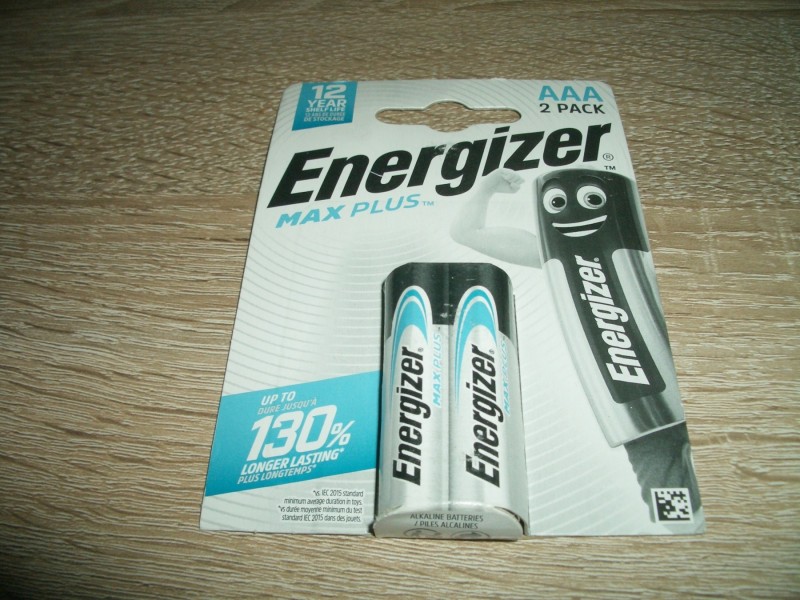 Energizer Alkalne baterije AAA MAX PLUS