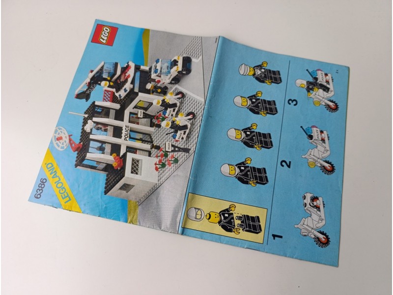Lego 6386 - Police - staro uputstvo