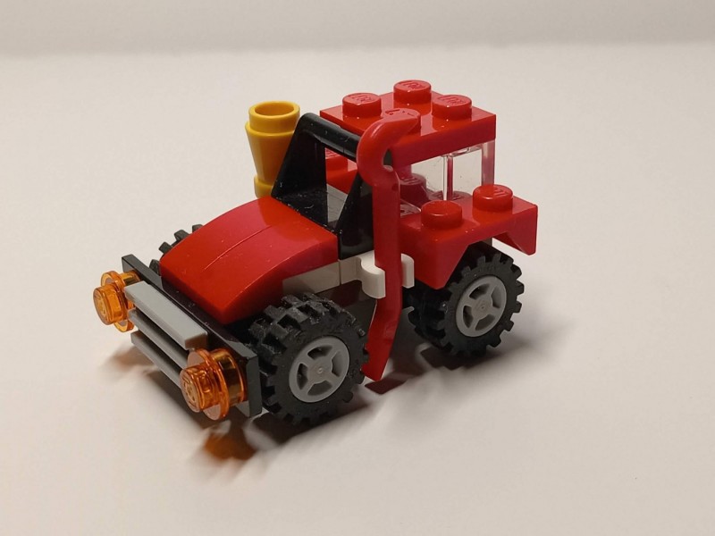 Lego minijature traktor