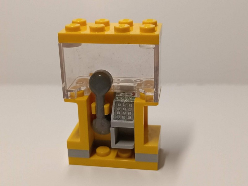 Lego minijature telefonska govornica