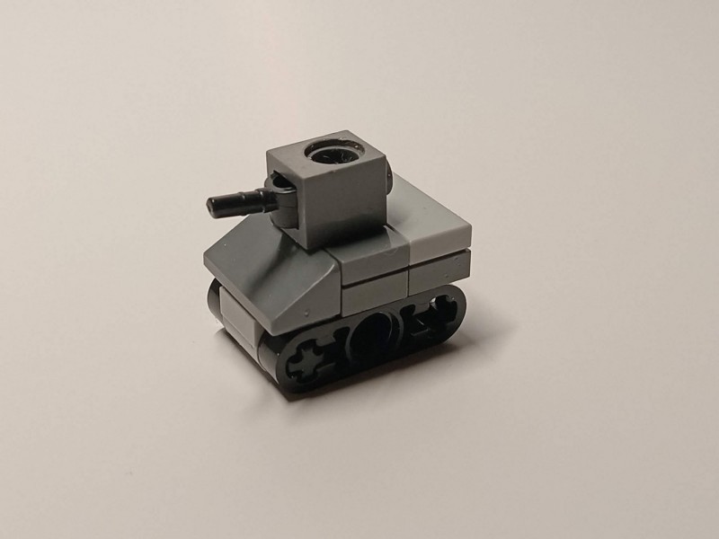 Lego minijature mini tenk