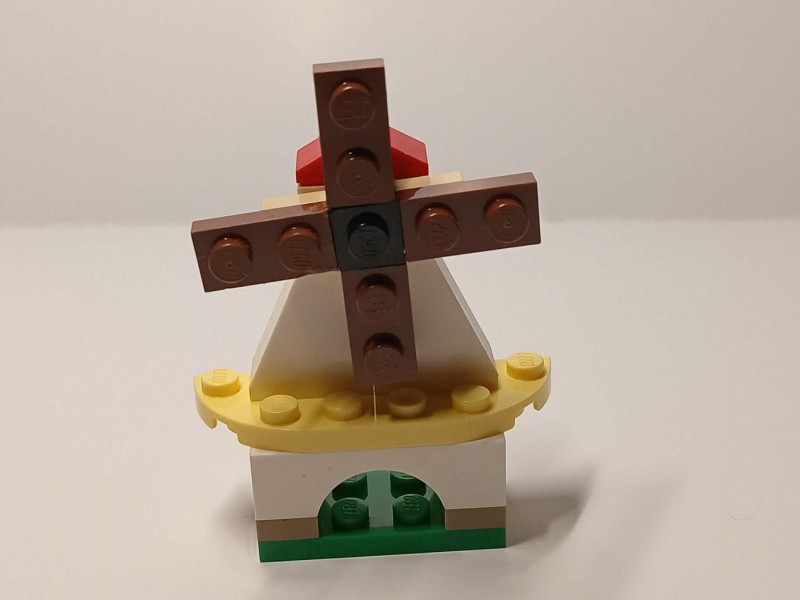 Lego minijature vetrenjača