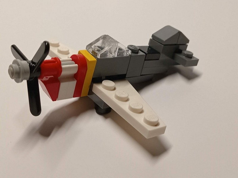 Lego minijature avion spitfire