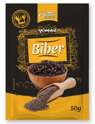 BIBER MLEVENI CRNI MORAVKA 50G