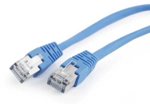 PP22-0.5M/B Gembird Mrezni kabl FTP Cat5e Patch cord, 0.5m blue