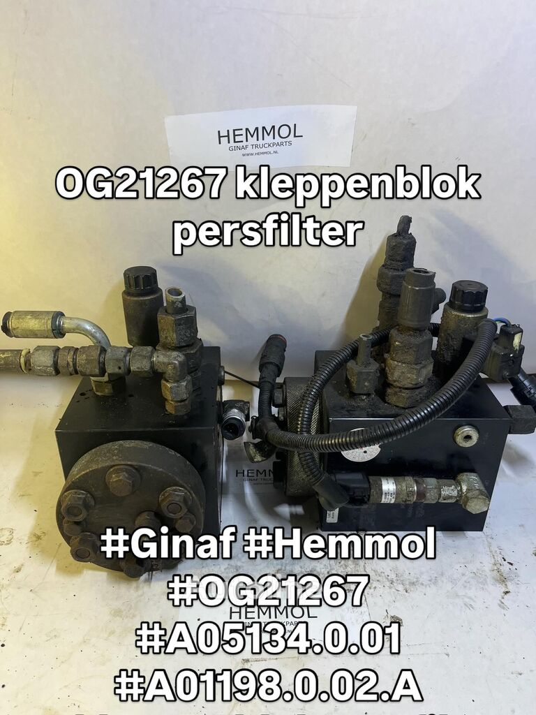 Rexroth VSE-HEMMOL OG21267 OC101124999 hidraulični razvodnik za GINAF kamiona