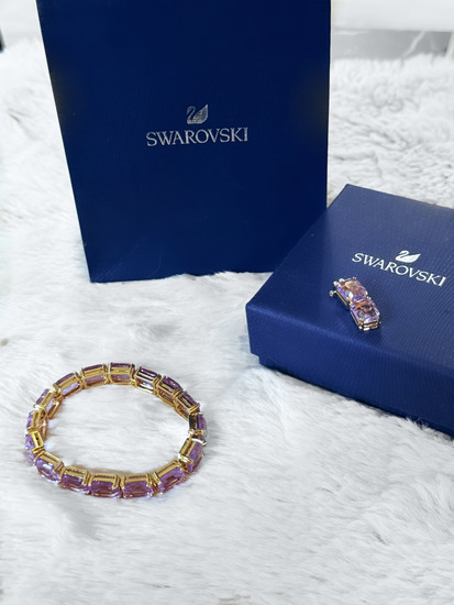 Swarovski Millenia Purple Narukvica